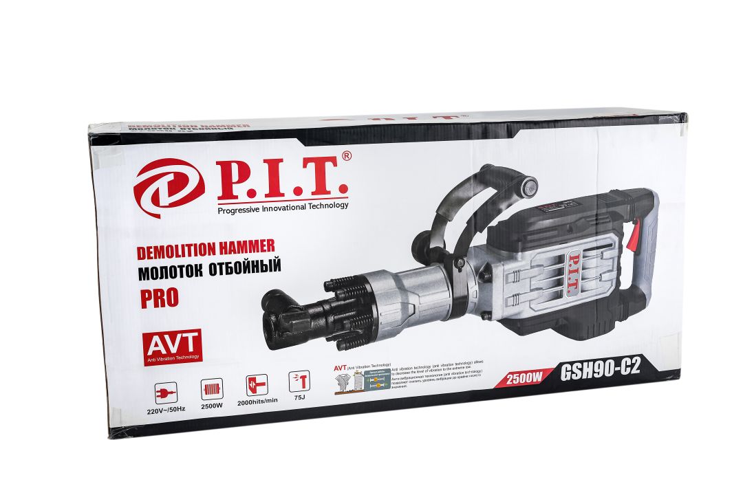 Молоток отбойный P.I.T. GSH90-C2 - цены на сайте pittools.ru